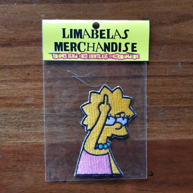 Jual Iron On Patch | Lisa Simpson | Shopee Indonesia
