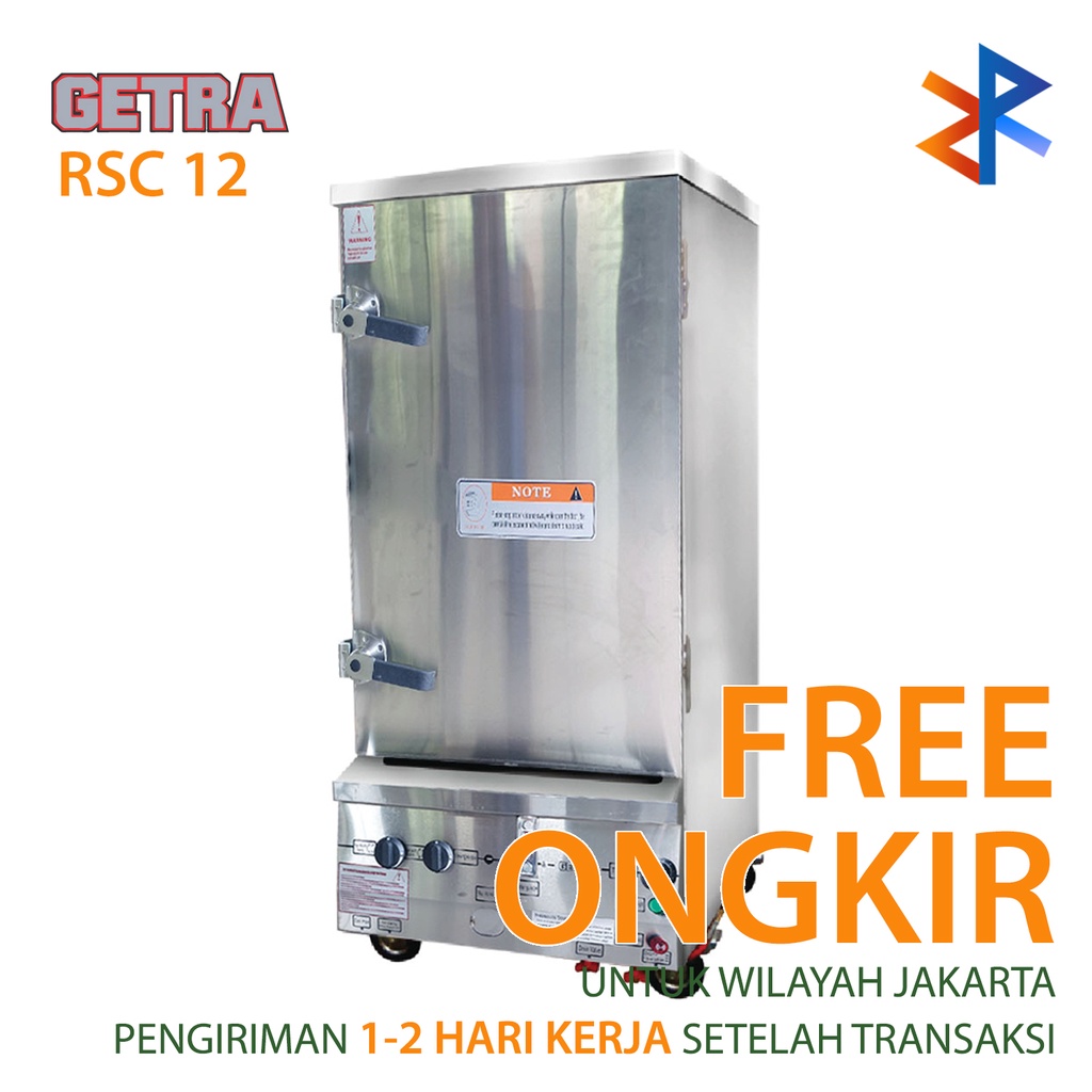 Jual Heavy Duty Gas Rice Cooker GETRA RSC 12 / RSC12 | Shopee Indonesia