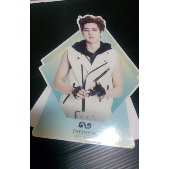 Jual Infinite official standee from infinite star collection card ...