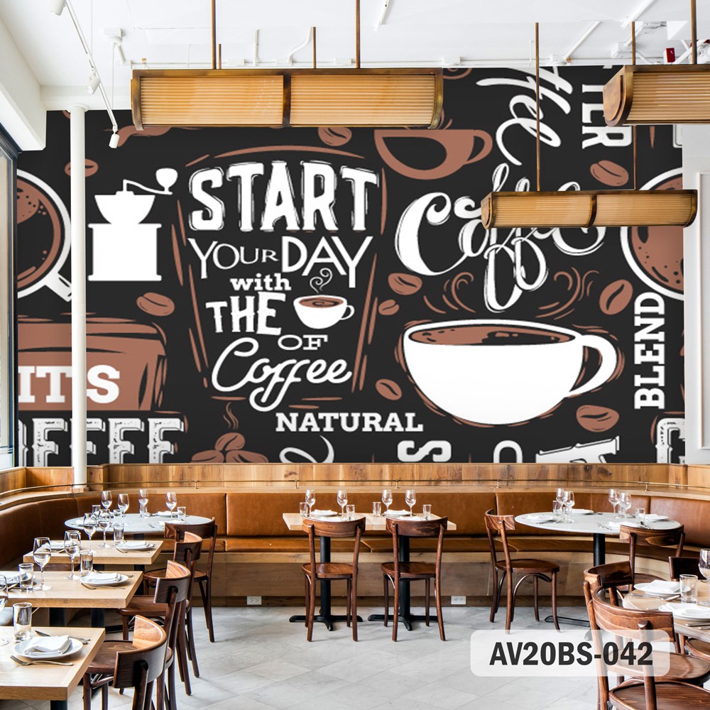 Jual WALLPAPER DINDING/WALLPAPER CAFE/WALLPAPER COFFEE SHOP/WALLPAPER ...