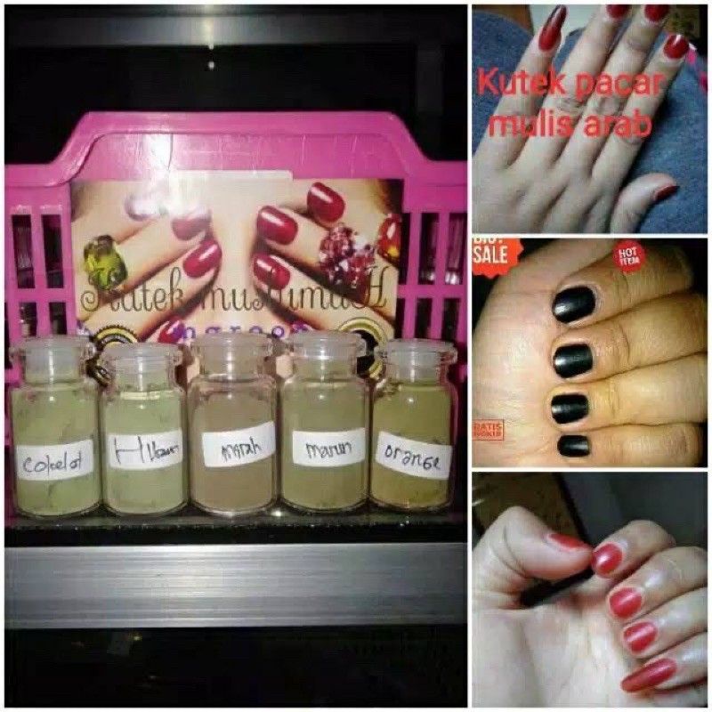 Jual KUTEK MUSLIM 4ML -KUTEK PACAR MUSLIM 4ML SAH DI PAKAI SHOLAT ...