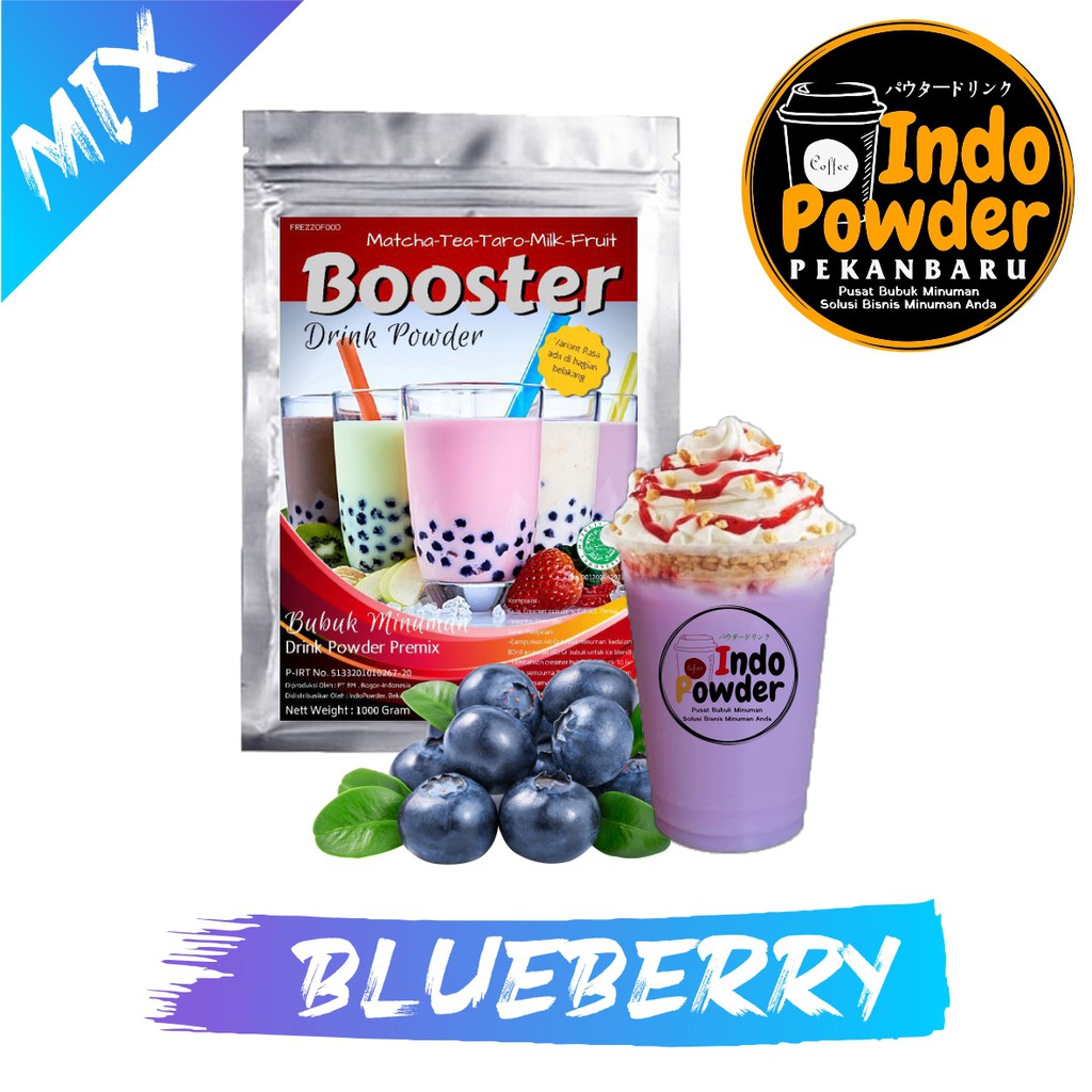 Jual Bubuk Minuman BLUEBERRY 1Kg - Bubuk BLUEBERRY 1Kg - BLUEBERRY ...