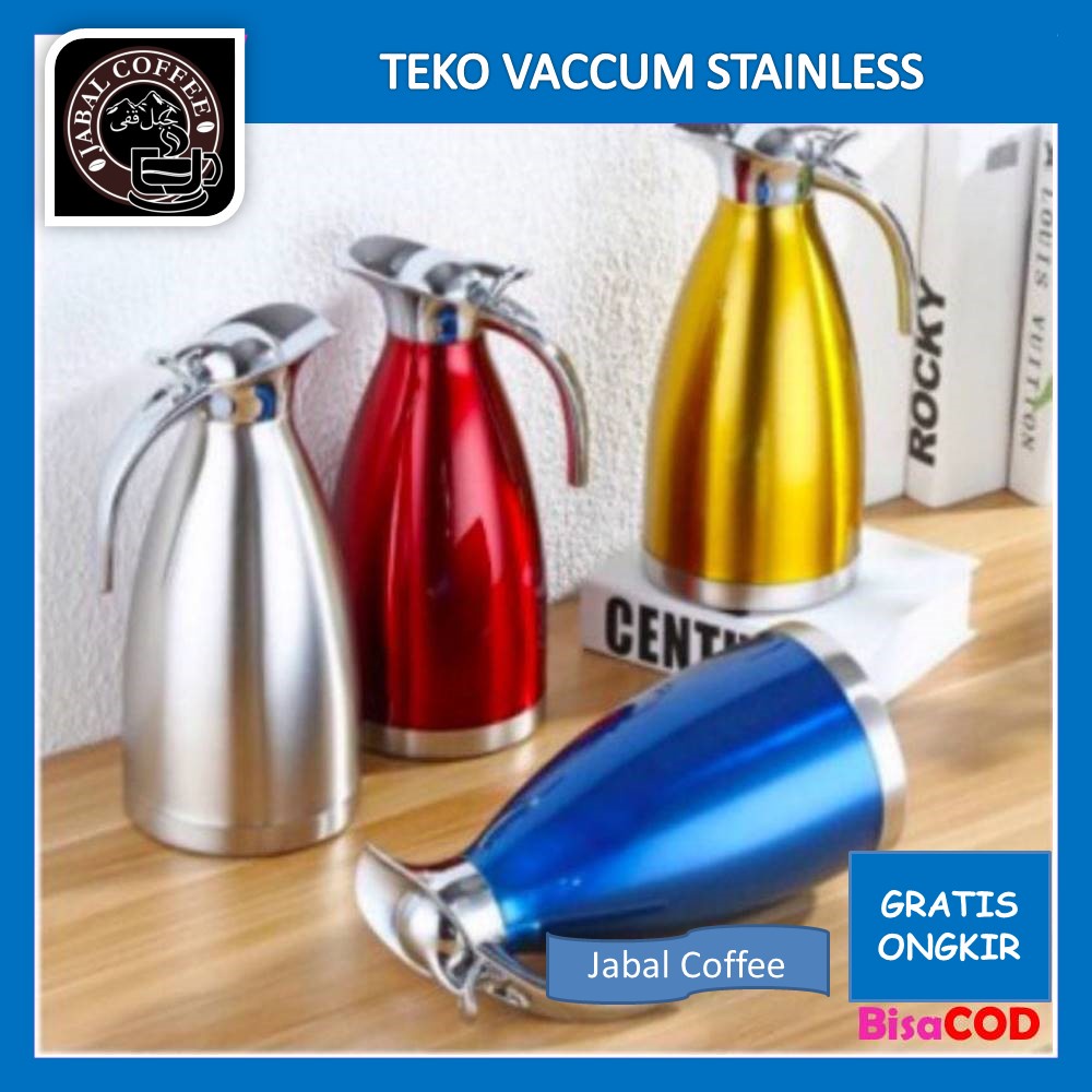 Jual Teko Vaccum Stainless Termos Aladin / Teko Stainless Steel Ukuran ...