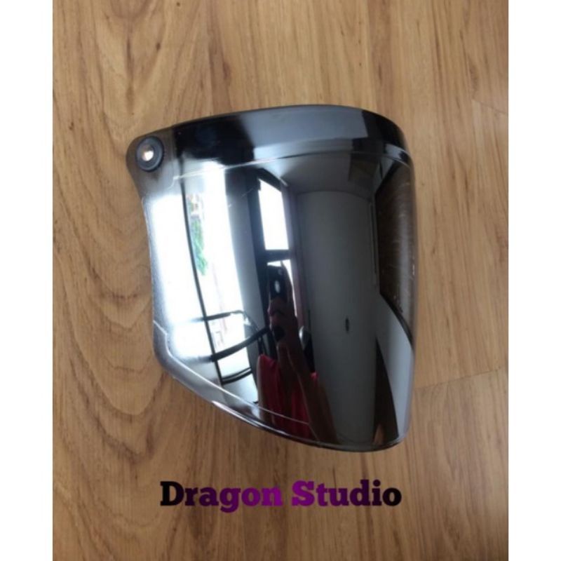 Jual Kaca Helm Retro Injak model Snail F19A Original injak iridium ...