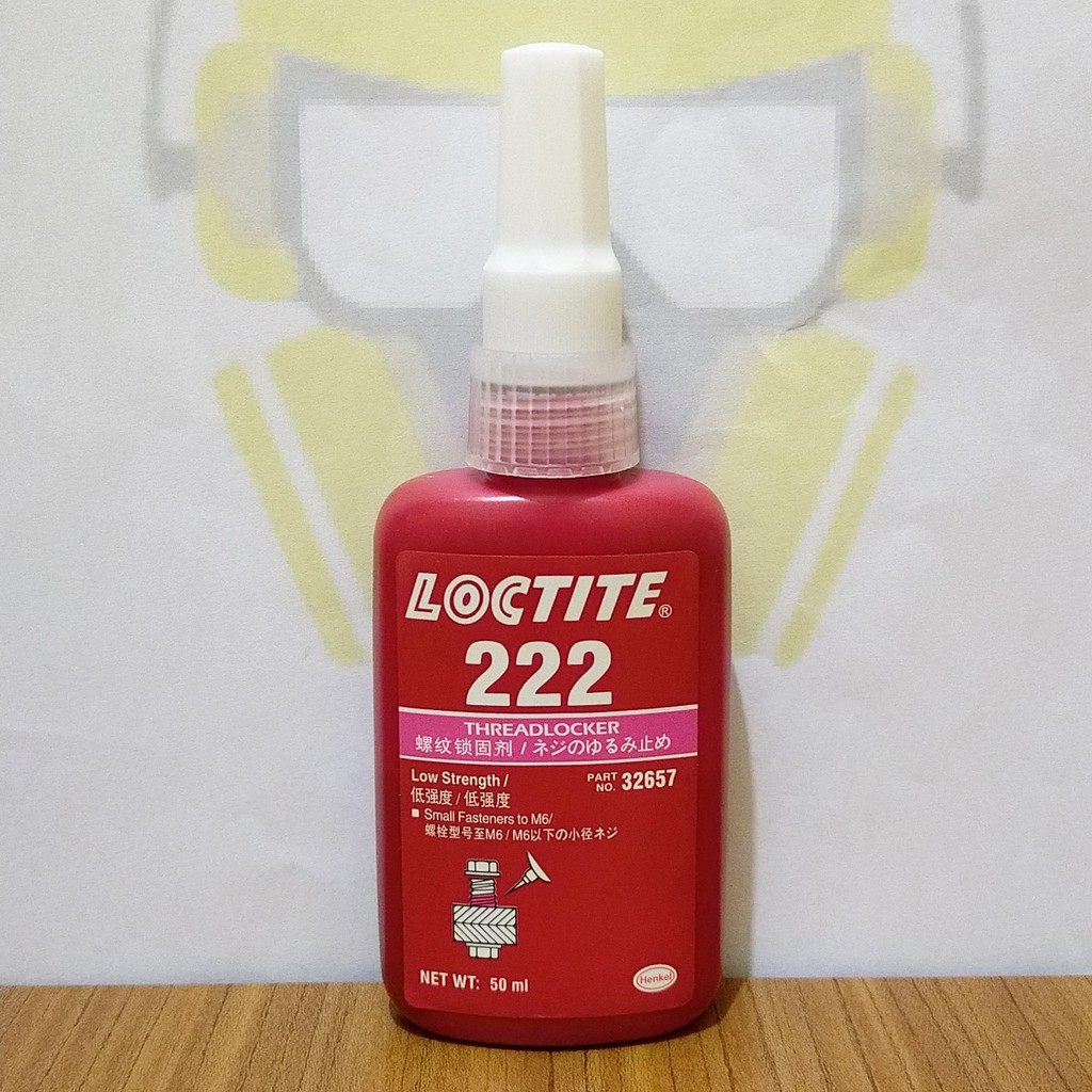 Jual Loctite 222 Low Strength Threadlocker 50ml | Shopee Indonesia