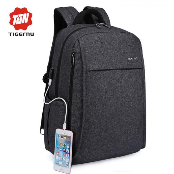 Jual TIGERNU T-B3221 15.6 Inch Anti Theft Backpack Laptop USB Port ...