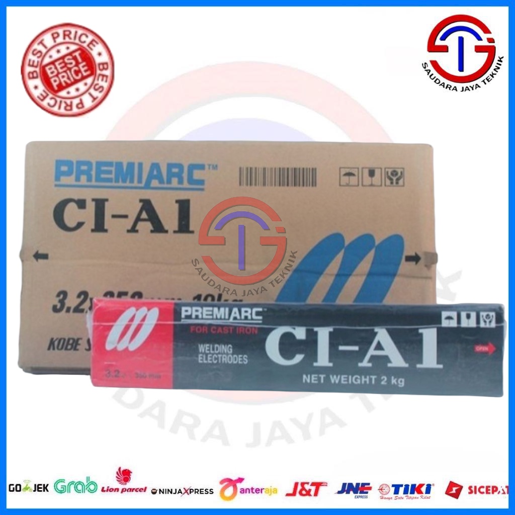 Jual Kawat Las Besi Cor CI-A1 KOBE STEEL 3,2mm (per batang / eceran ...