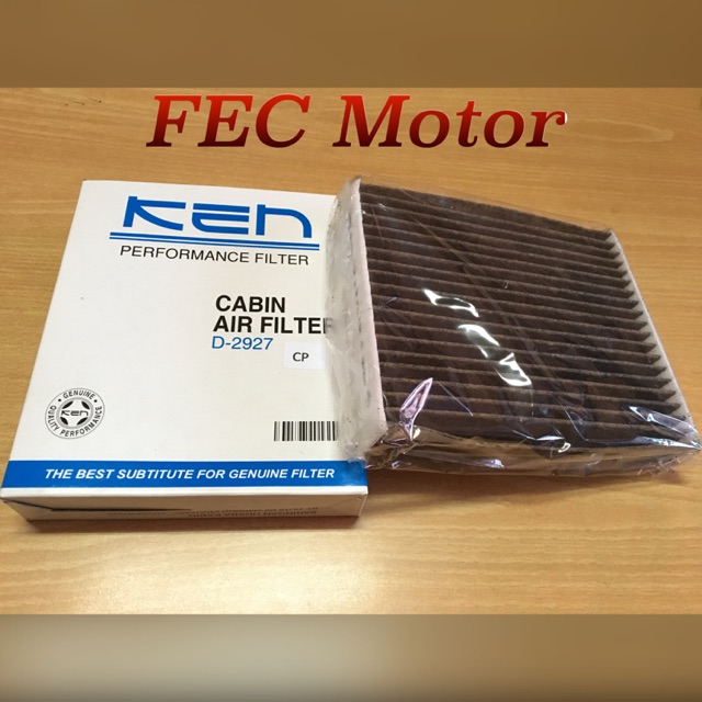 Jual Air Filter AC / Filter AC Kabin Toyota Avanza KEN CP Carbon Active ...