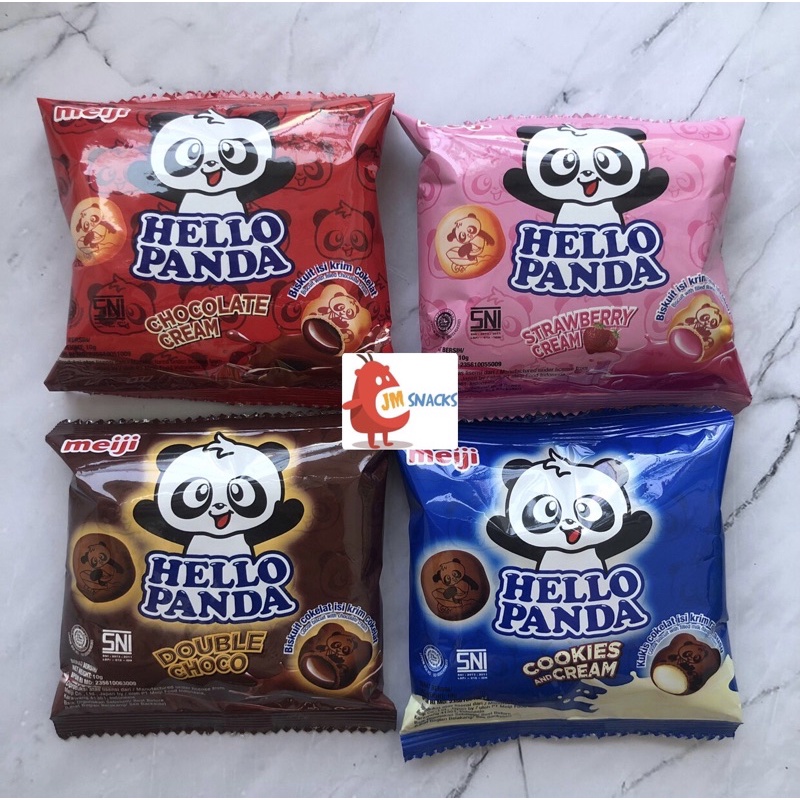 Jual [PROMO!!] Hello Panda Renceng 10pcsx10gr - biskuit isian nikmat ...