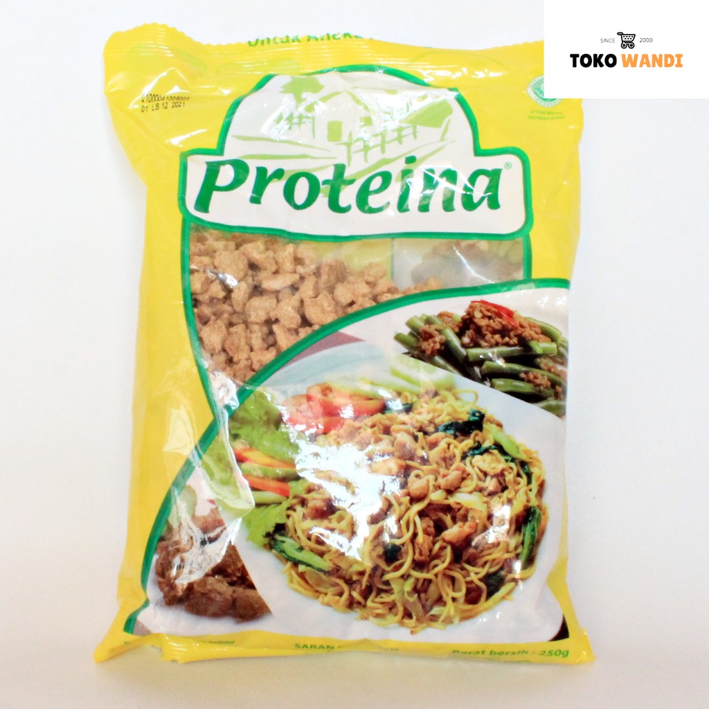 Jual PROTEINA DAGING NABATI 250 GRAM | Shopee Indonesia