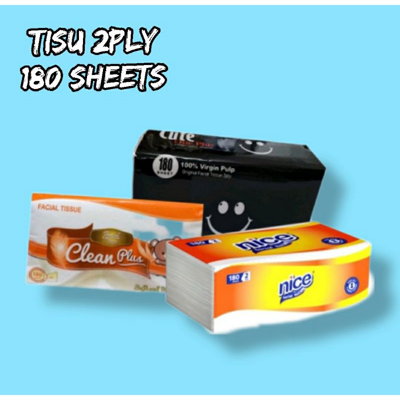 Jual Tissue NICE murah 180 sheet 2ply | Shopee Indonesia
