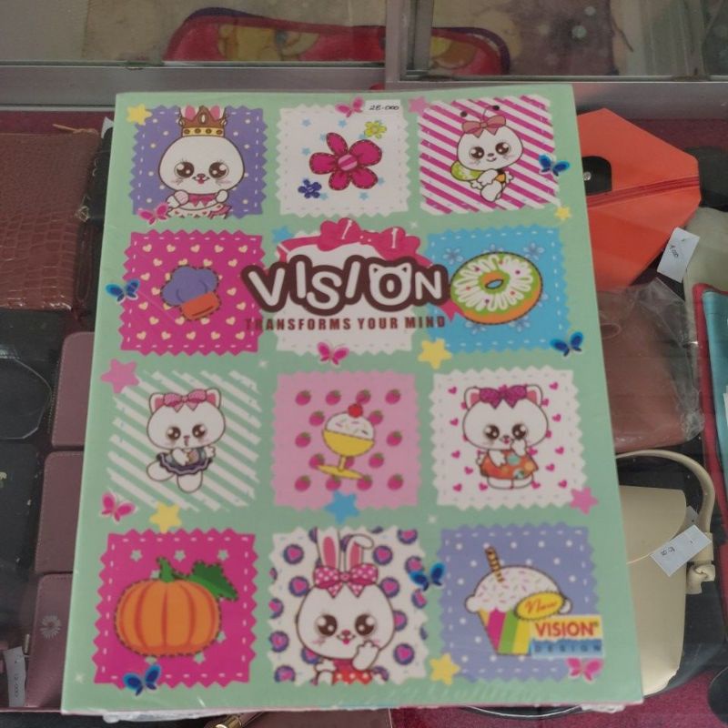 Jual buku vision 1 pack isi 38 lembar | Shopee Indonesia