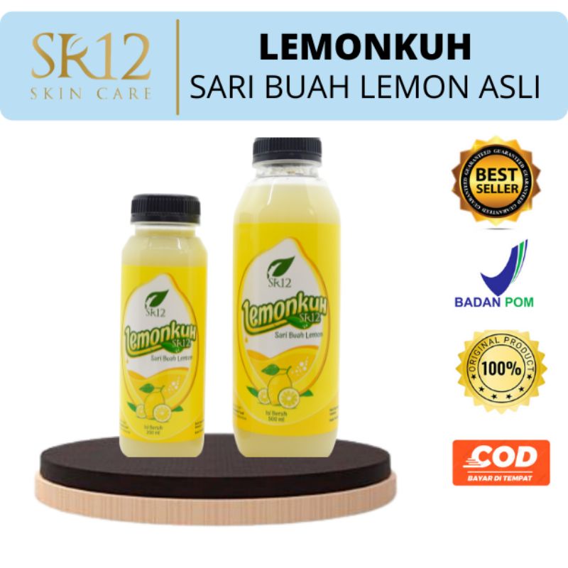 Jual LEMONKUH SR12 / LEMONKUH / SARI BUAH LEMON / LEMON ASLI / HALAL ...