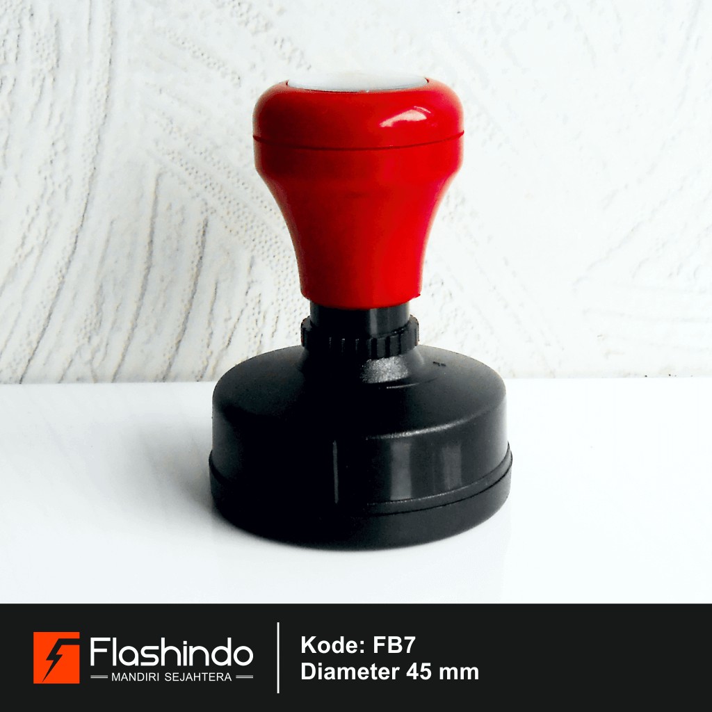 Jual Flashindo | Stempel Warna Bulat Besar | Diameter 45 mm | Stempel ...