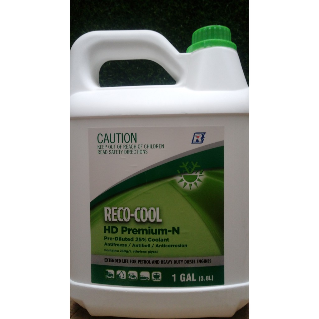 Jual Air Radiator Coolant Reco-Cool HD Premium N 25% Siap Pakai ...