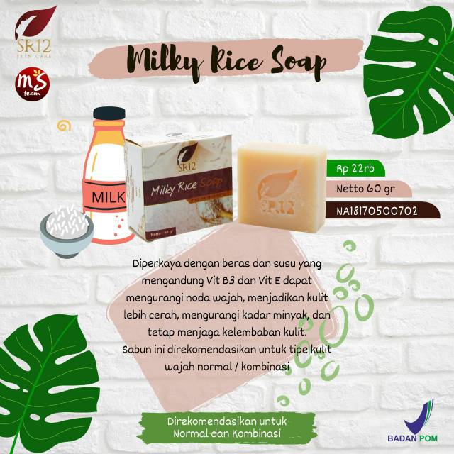 Jual Sabun susu beras yang bikin cerah (milky rice) | Shopee Indonesia