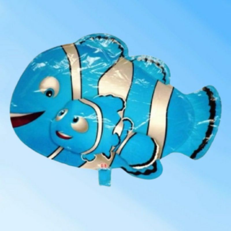 Jual 1pack NEMO ANAK BIRU (BALON GAS/FOIL/TERBANG/KARAKTER) | Shopee ...