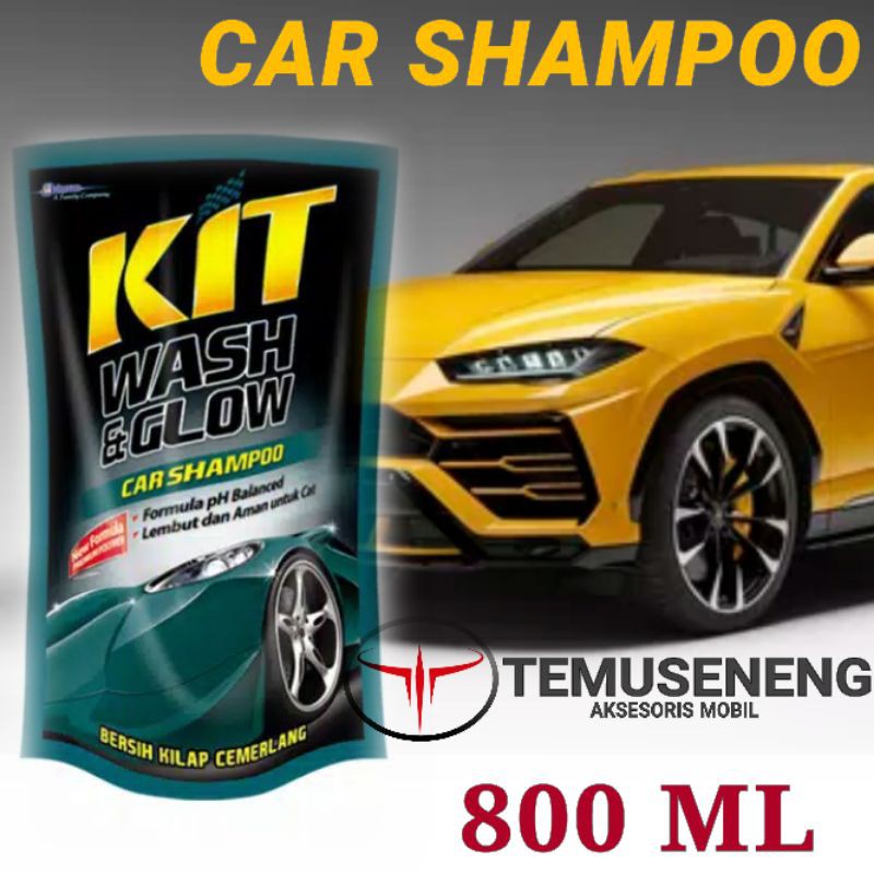 Jual Kit Wash & Glow Car Shampoo Cuci Mobil Motor Kendaraan Perawatan ...