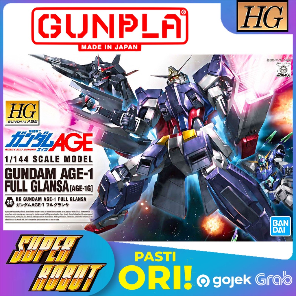 Jual BANDAI HG Gundam Age 1 Full Glansa - HGGA | Shopee Indonesia