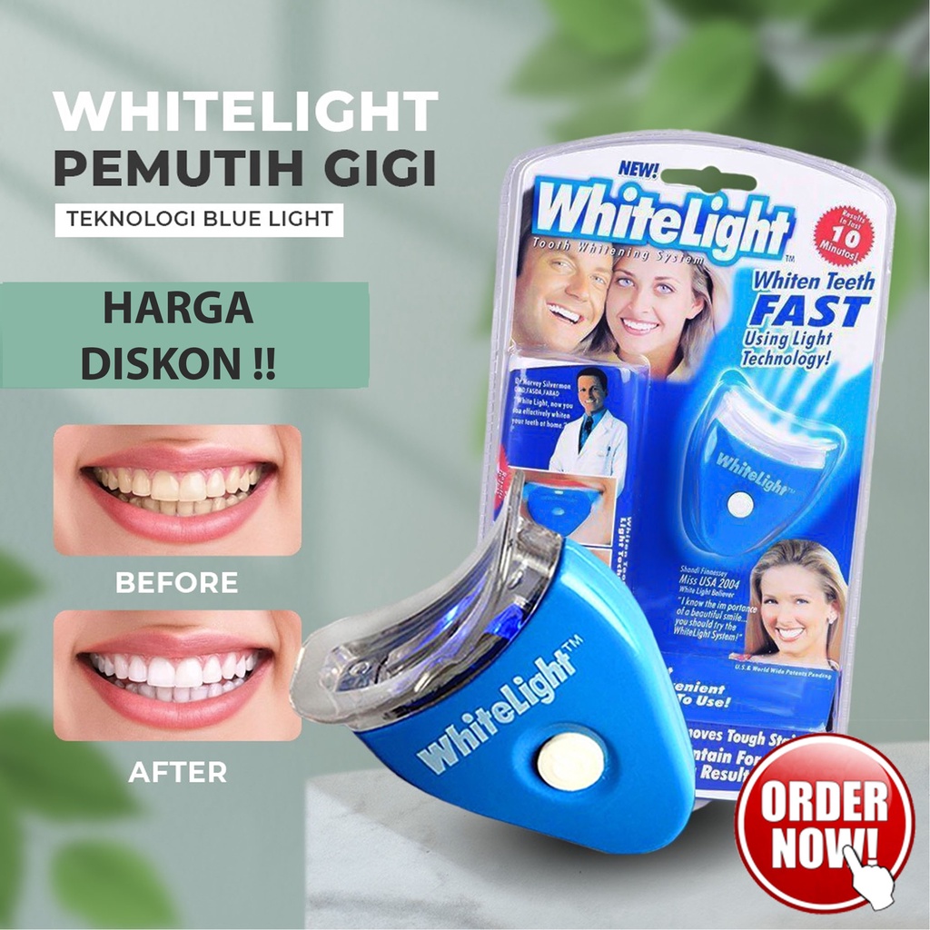 Jual Whitelight Alat Pemutih Gigi Kuning Instan Dalam 10 Menit ...