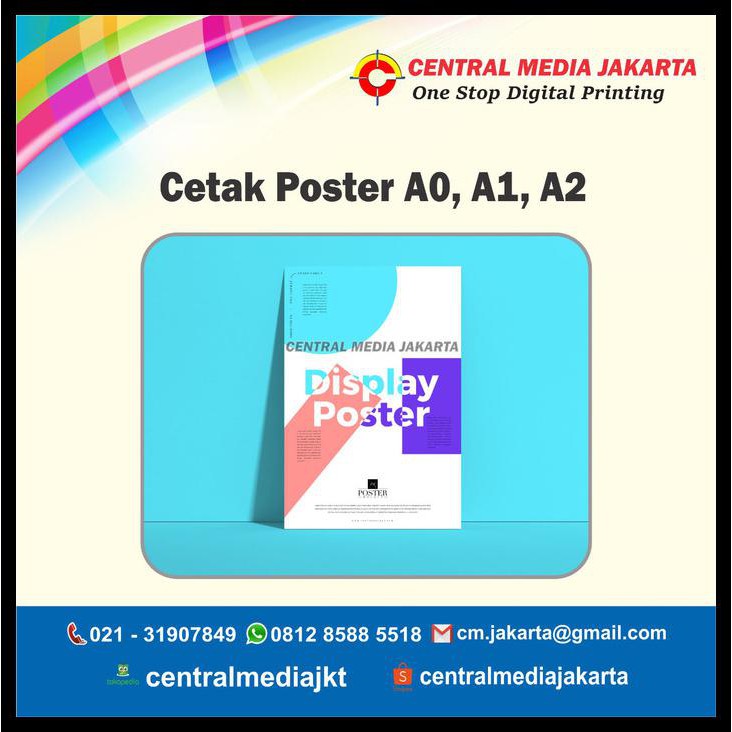 Jual Cetak Poster A1 59,4 X 84,1 Cm Kertas Trisolve | Shopee Indonesia