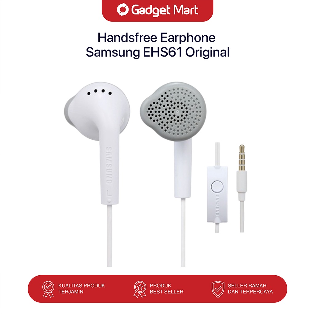 Jual Handsfree Earphone Samsung EHS61 Original | Shopee Indonesia