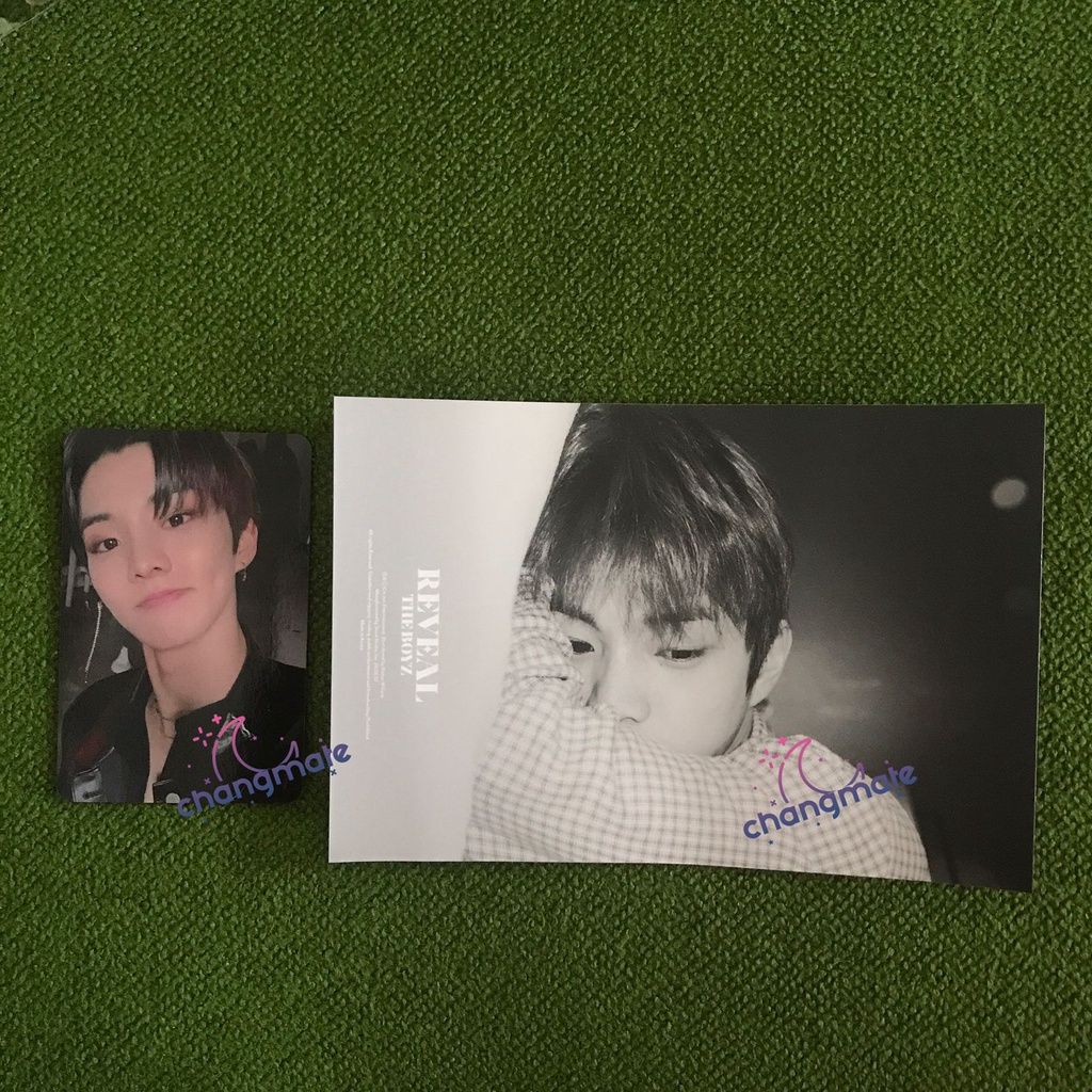 Jual photocard kyu reveal boy postcard kyu reveal boy the boyz q reveal ...