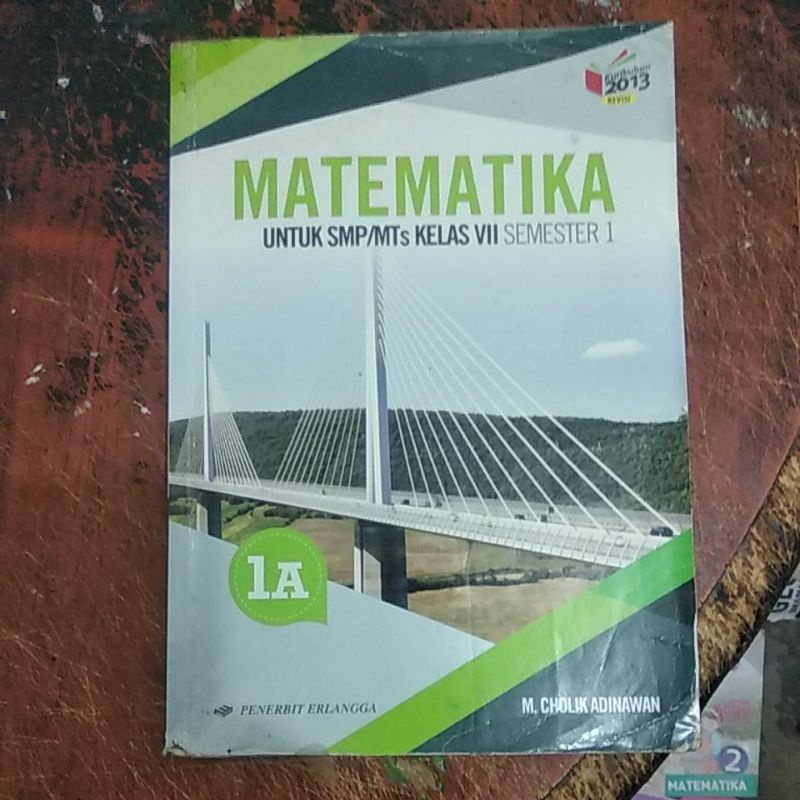 Jual buku matematika SMP /MTs Kelas 1A-7 penerbit Erlangga | Shopee ...