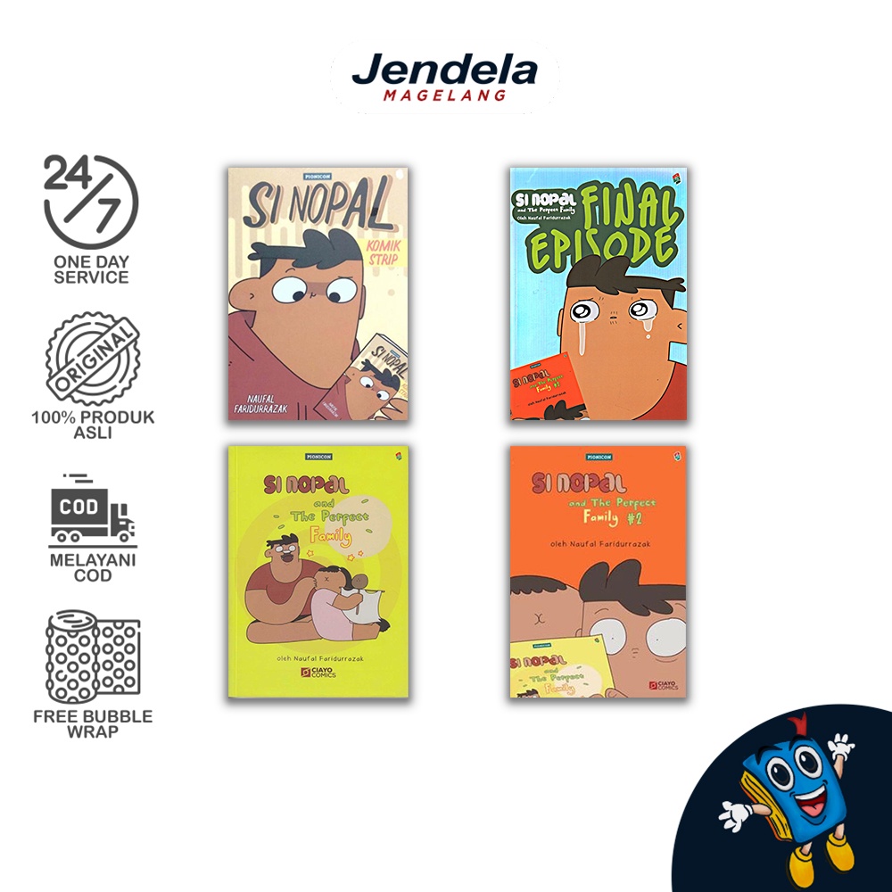 Jual Komik Si Nopal And The Perfect Family Si Nopal Komik Strip ...