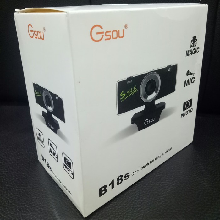 Jual Webcam B18s Gsou Smile Original ( Logitech C170 Webcam Logitec C270 ) | Shopee Indonesia