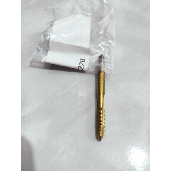 Jual Tap Hantap M2.5x0.45 titanium cowting kuning bukan yamawa bukan ...