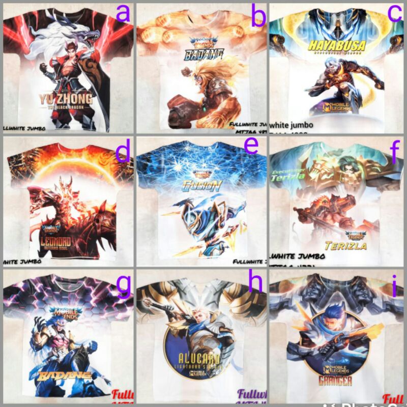 Jual BAJU MOBILE LEGEND / KAOS MOBILE LEGEND / BAJU ML / KAOS ML ... Jual BAJU MOBILE LEGEND / KAOS MOBILE LEGEND / BAJU ML / KAOS ML ...