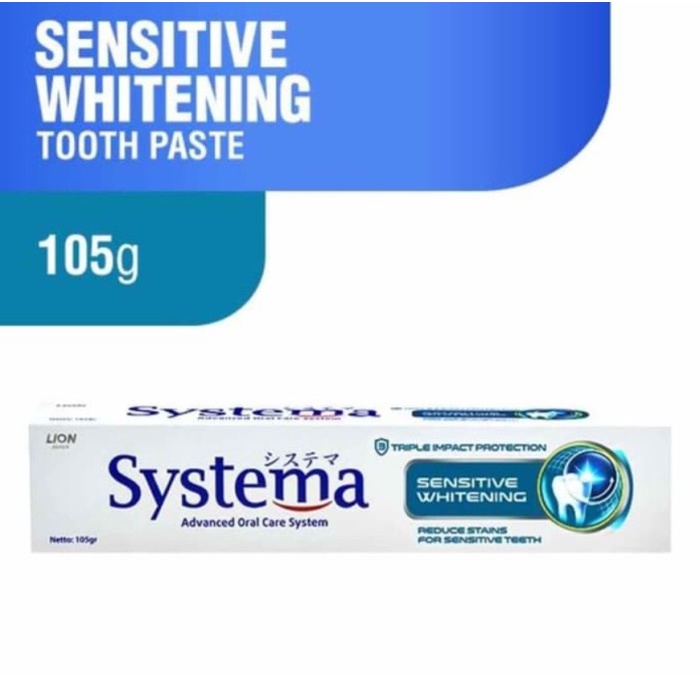 Jual Systema Sensitive White Pasta Gigi /odol (105 g) | Shopee Indonesia
