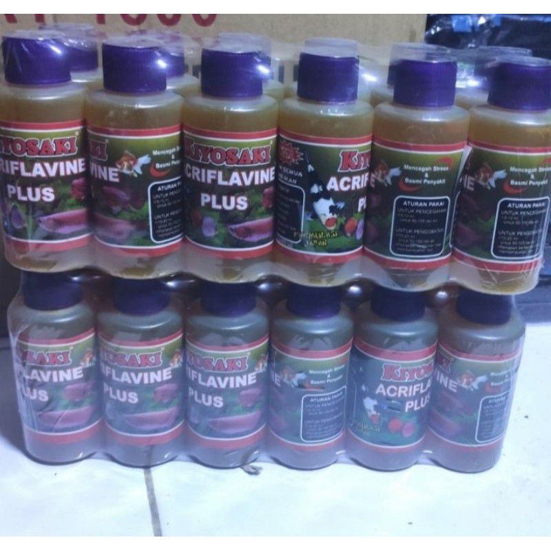 Jual Acriflavin Plus obat kuning untuk luka semua jenis ikan louhan ...