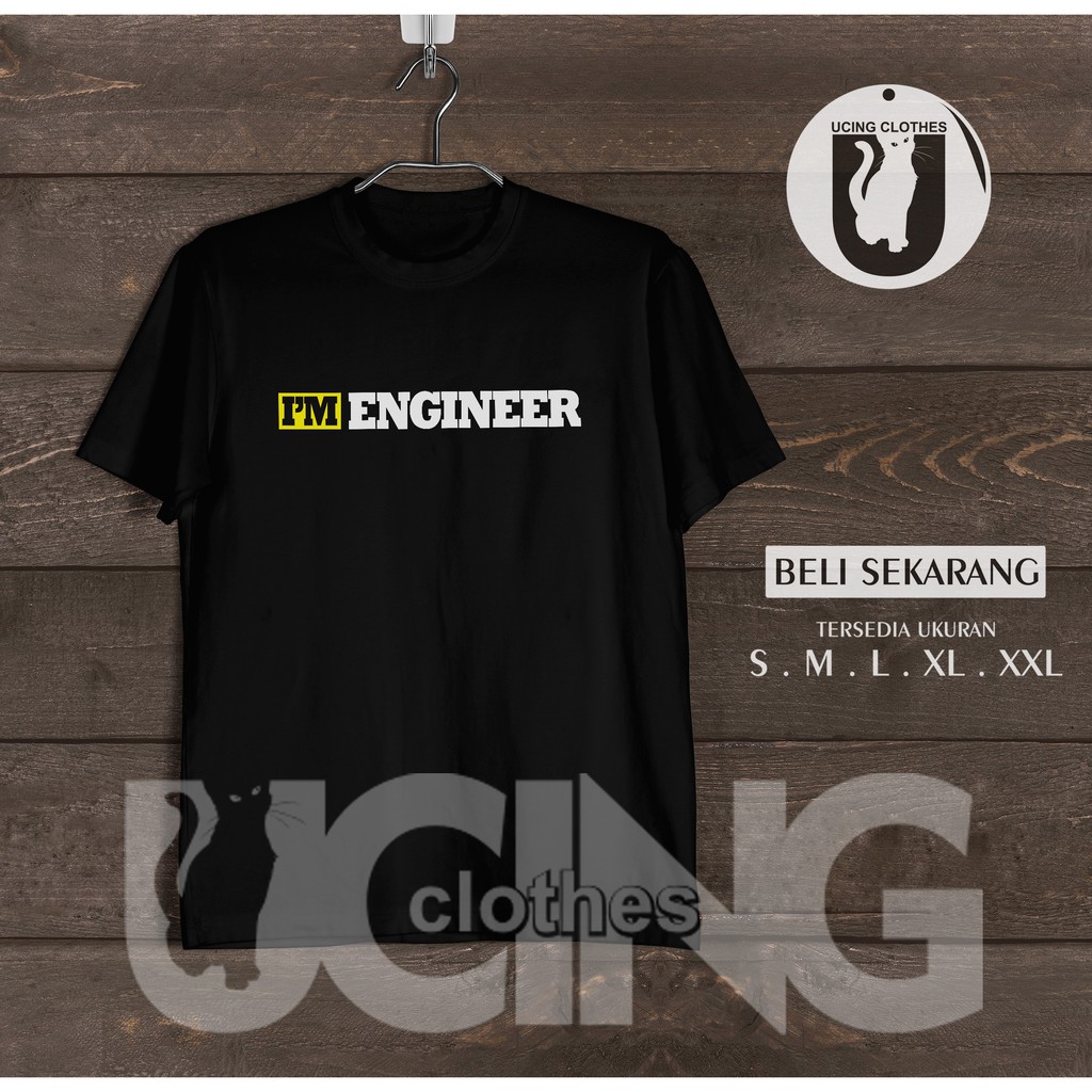 Jual Kaos Baju Im Engineer 2 Kaos Distro | Shopee Indonesia