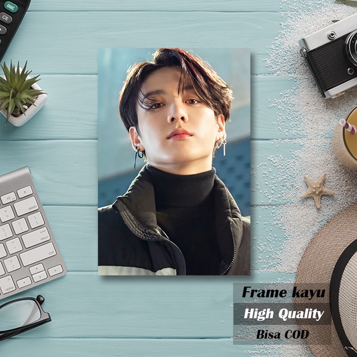 Jual Wall Decor Poster Jungkook BTS Hiasan Pajangan Dinding Kamar Kpop ...