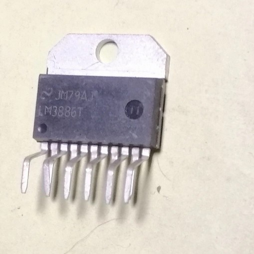 Jual LM3886T LM3886TF IC Power Amplifier Audio 68Watt 1-Ch Zip-11 LM3886 - LM3886TF | Shopee ...