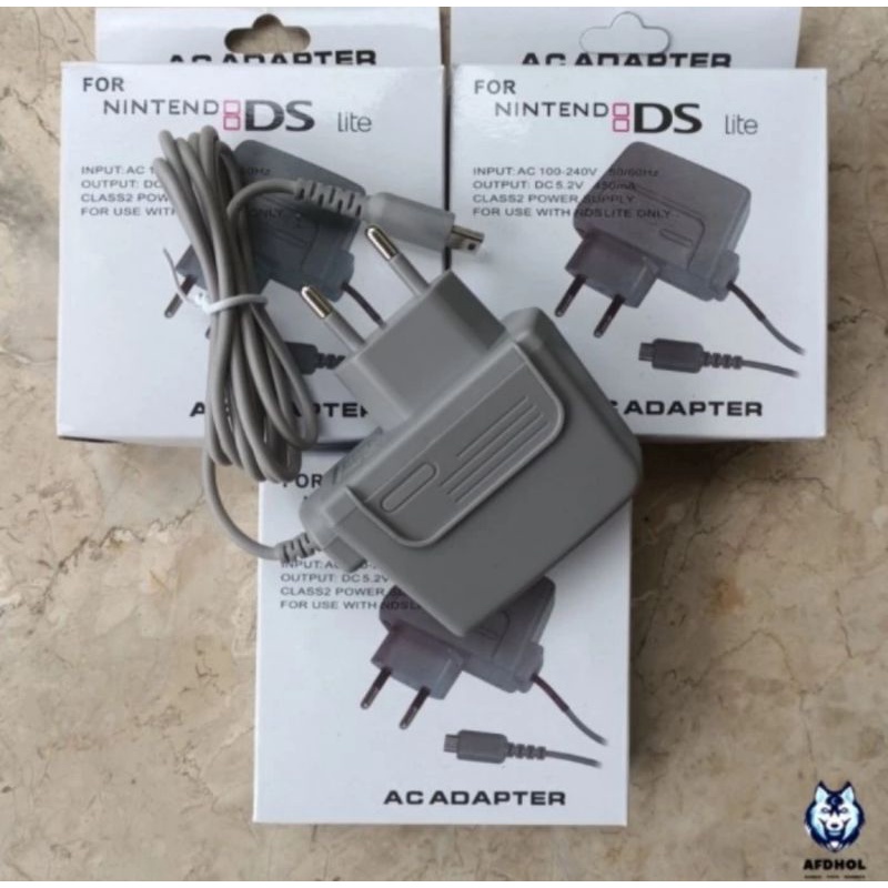 Jual CHARGER NINTENDO DS LITE NDS LITE AC ADAPTOR CHAS CHARGING BATERAI ...