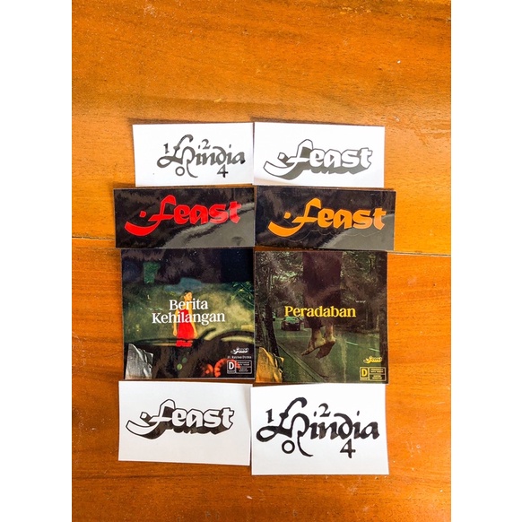 Jual sticker stiker feast hindia band indo top hits laptop hp skin ...