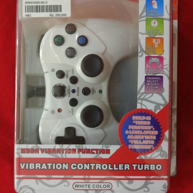 Jual Stick PS3 Controller Vibration Turbo | Shopee Indonesia