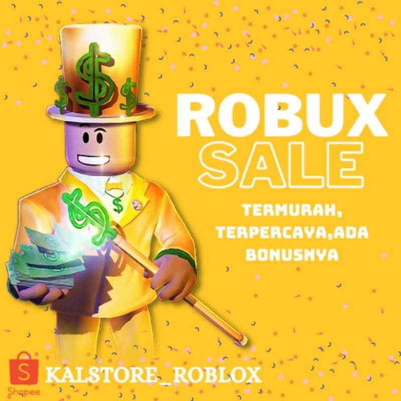 Jual Robux Pre-Order 5 Hari Dapet Bonus | Shopee Indonesia