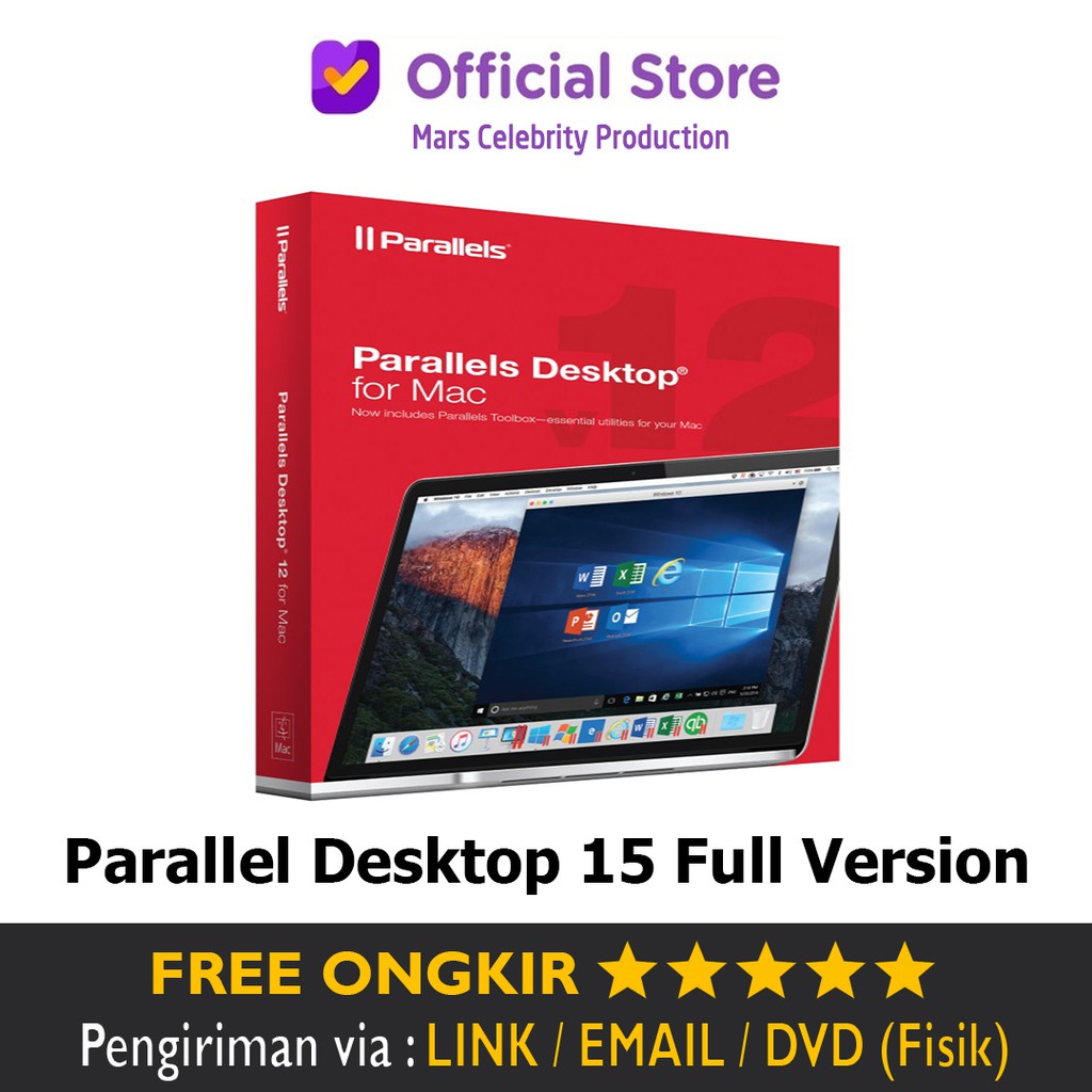 Jual Software Parallel Desktop 15 Full Version - MAC OS Paralel ...