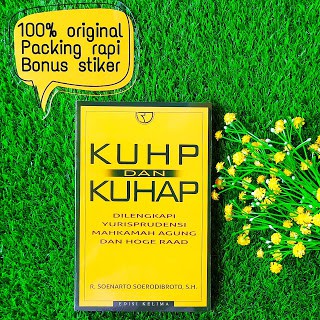 Jual BUKU KUHP DAN KUHAP SOENARTO SOERODIBROTO | Shopee Indonesia