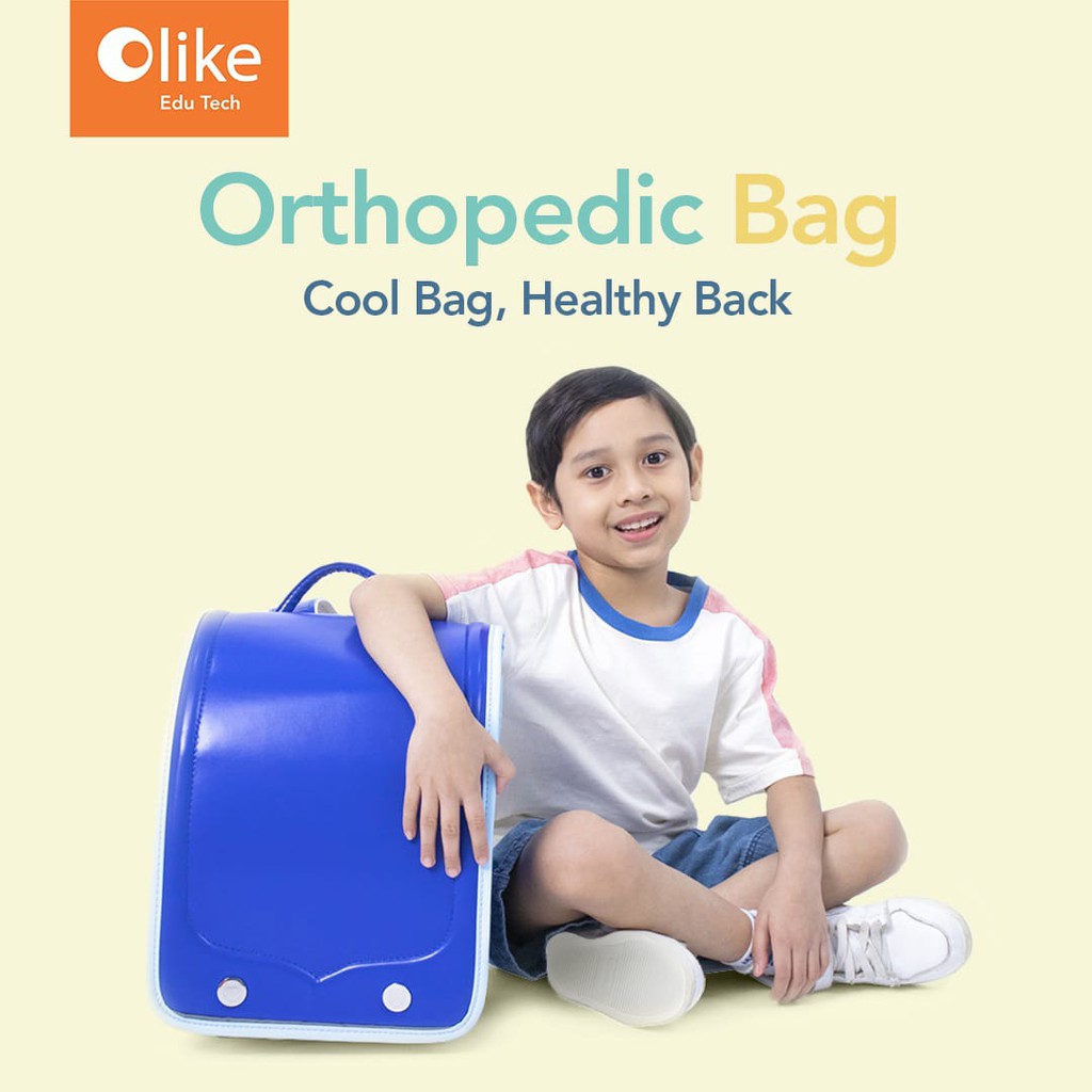 Jual OLIKE Orthopedic Bag School Original - Tas Sekolah Anak | Shopee ...