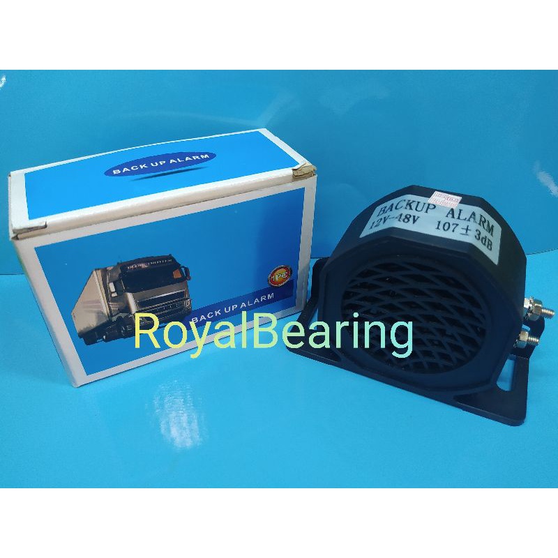 Jual alarm mundur / back buzzer mobil 1suara 12volt - 48volt truk box ...