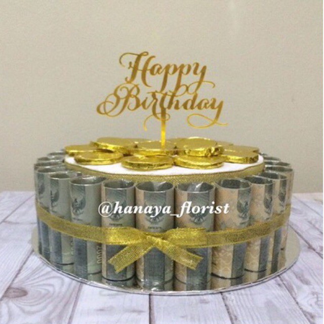 Jual Money cake kue uang kue ulang tahun murah | Shopee Indonesia