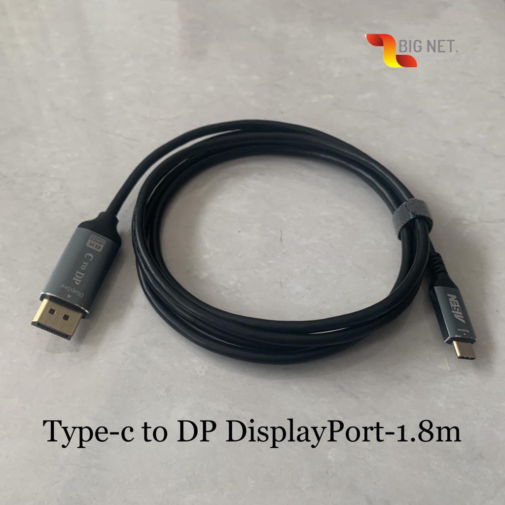 Jual TYPE-C (USB C) To DP DisplayPort-1.8Meter 4K Converter/ TYPE-C To DP-1.8M AISEN | Shopee ...
