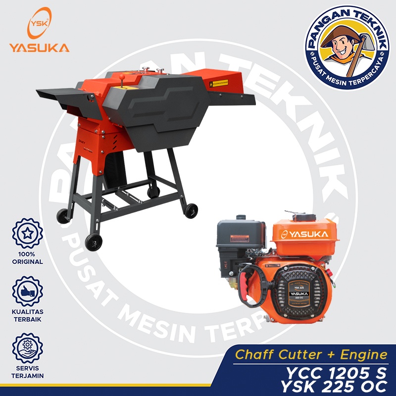 Jual MESIN PENCACAH RUMPUT YASUKA | YCC 1205 S | PENCACAH RANTING ...