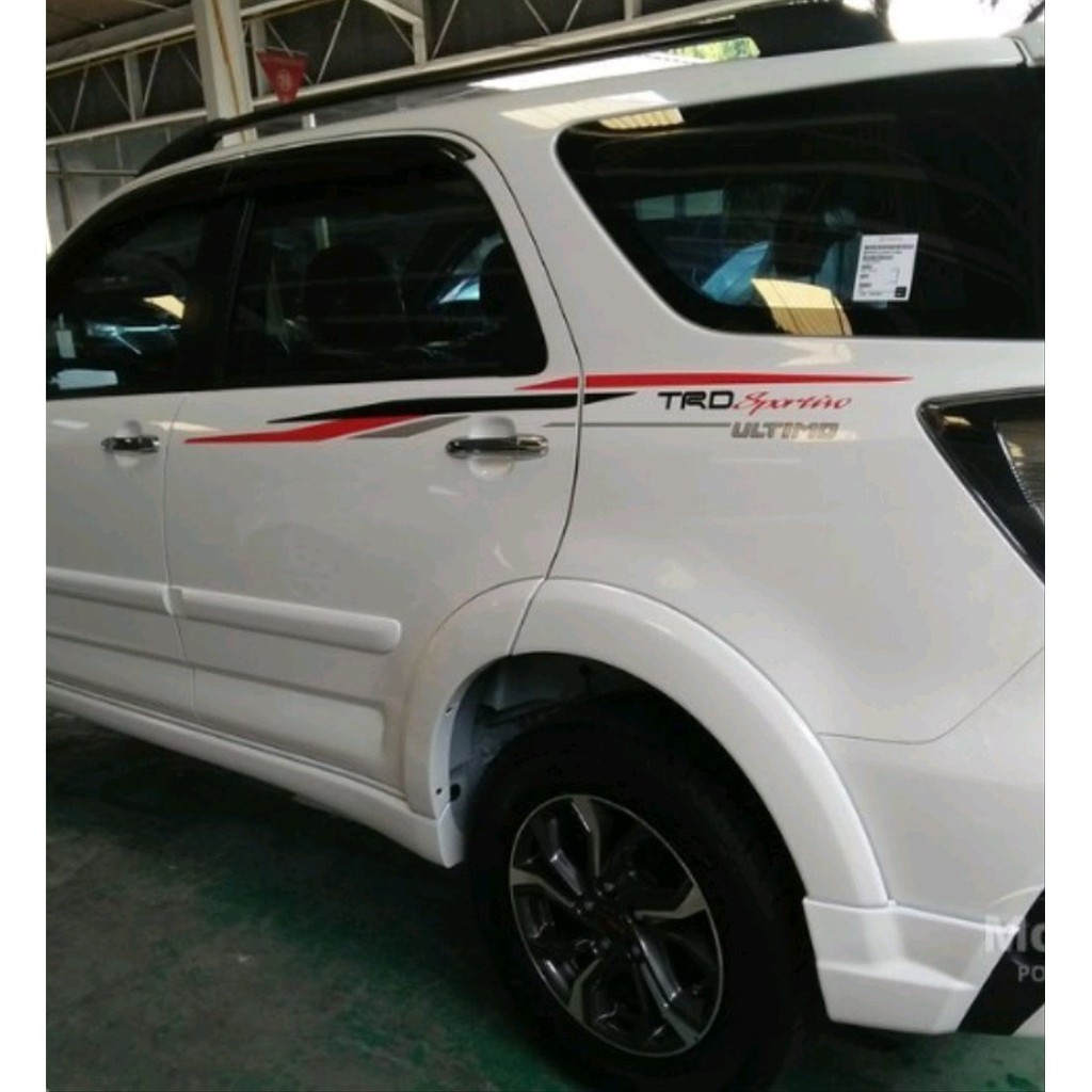 Jual terbaru sticker mobil toyota rush trd sportivo stiker mobil ...