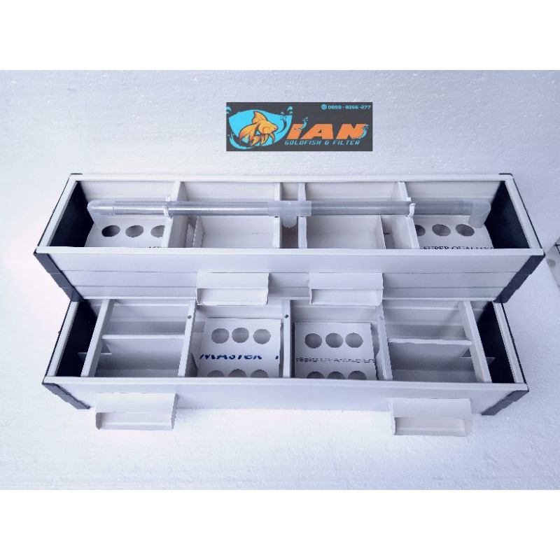 Jual CUSTOM TOP FILTER TALANG WATERFALL DOBEL TINGKAT OUTPUT 2 LUBANG ...